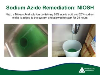 The (Hidden) Dangers of Sodium Azide | PDF