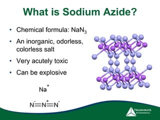 The (Hidden) Dangers of Sodium Azide | PDF