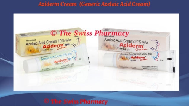 Aziderm Cream (Generic Azelaic Acid Cream) | PDF