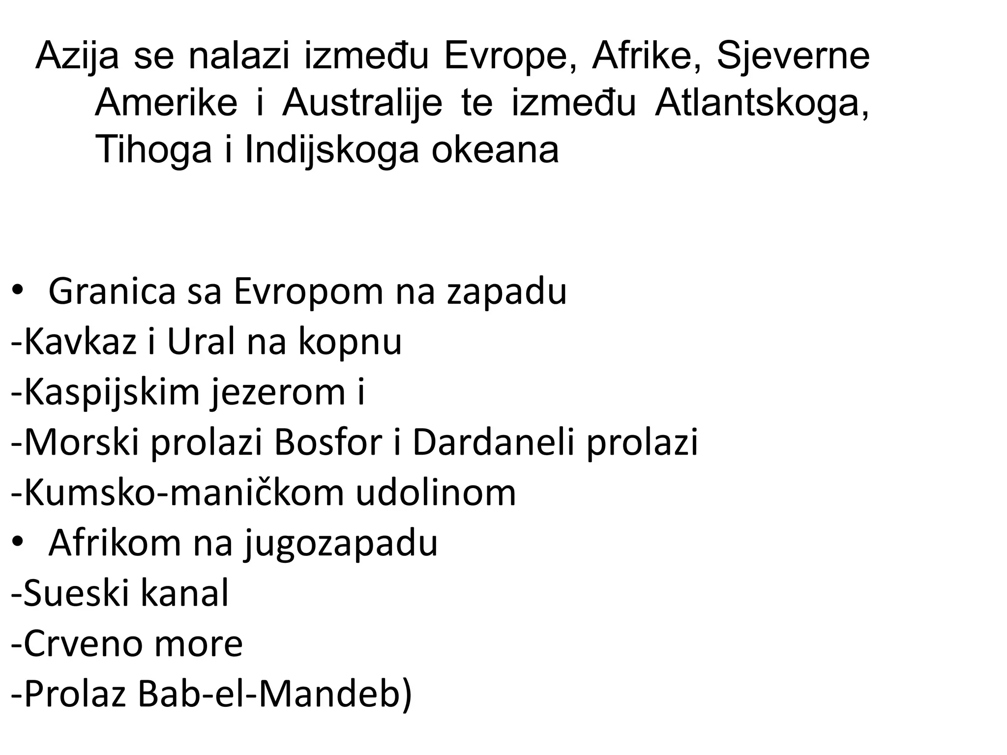 Azija | PPTX