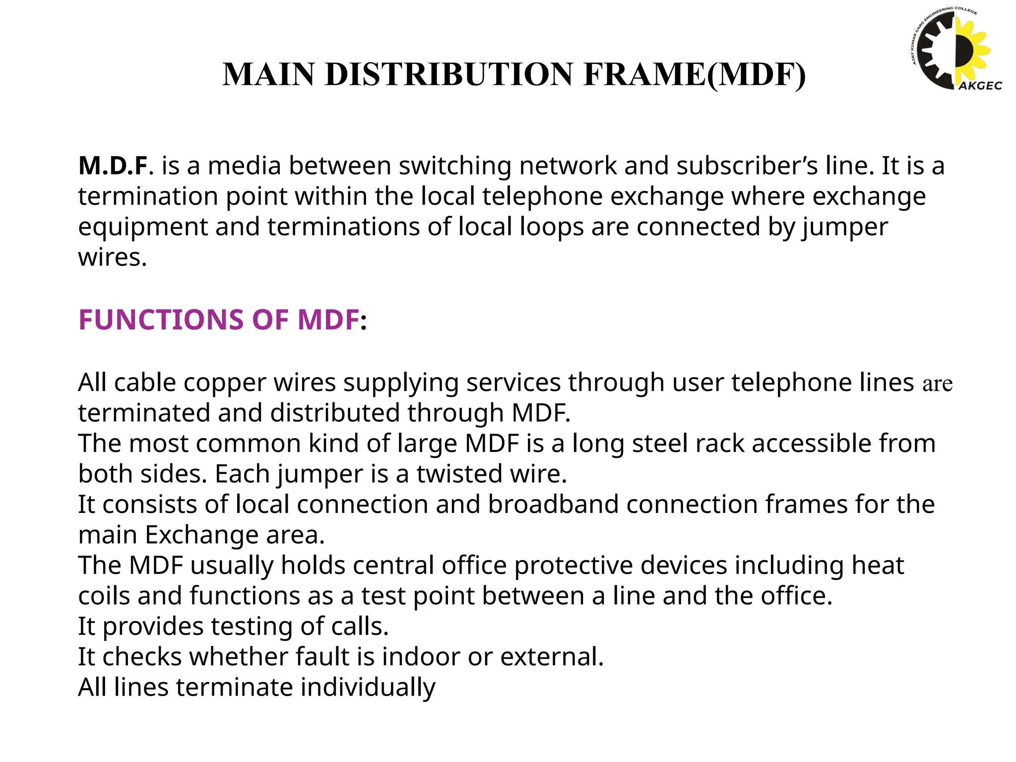 Summer internship at bharat sanchar nigam limited | PPTX