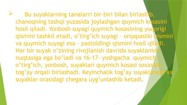 azimjon.pptx anatomoya anatomiya chanoq suyagi suyak | PPT