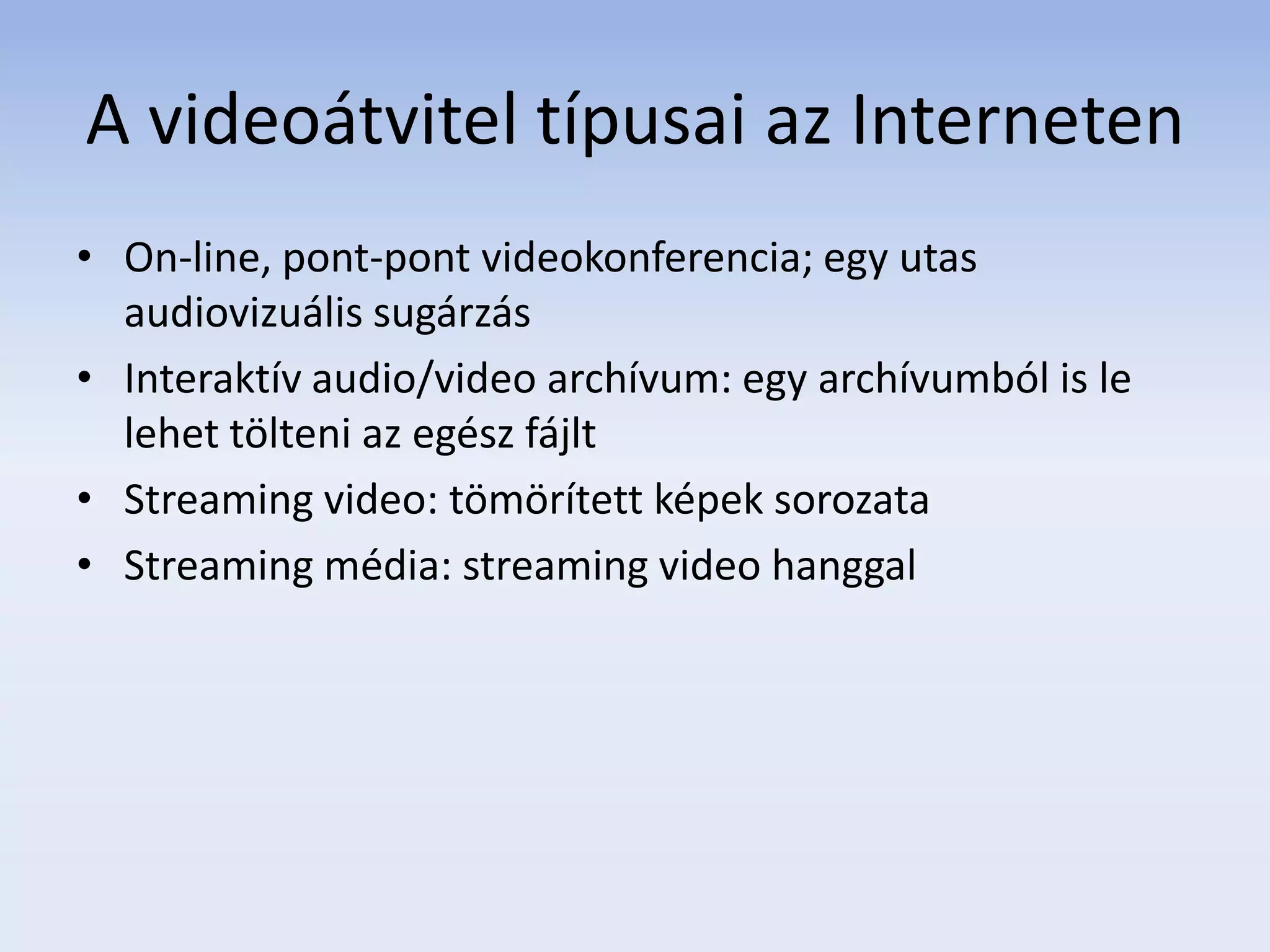 Az internet | PPTX