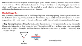 Aziridine | PPTX