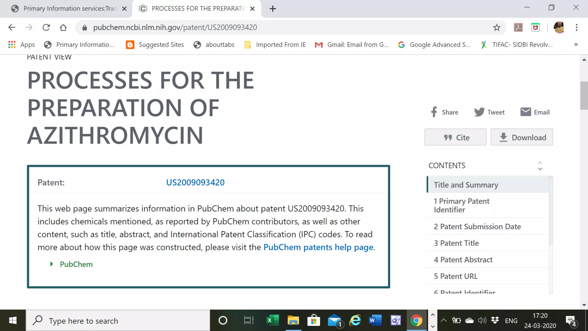 Azithromycin - data base | PDF