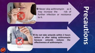 Azithromycin | PPTX