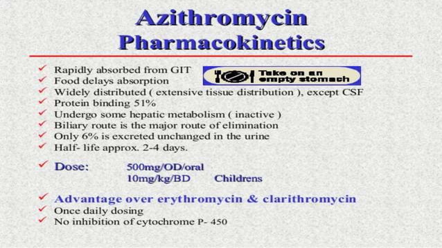 Azithromycine ppt by shyine raj | PPTX
