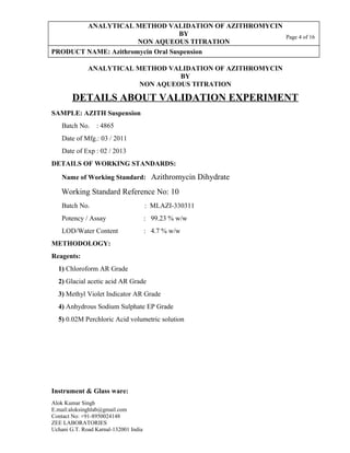 Azithromycin oral suspension | DOC