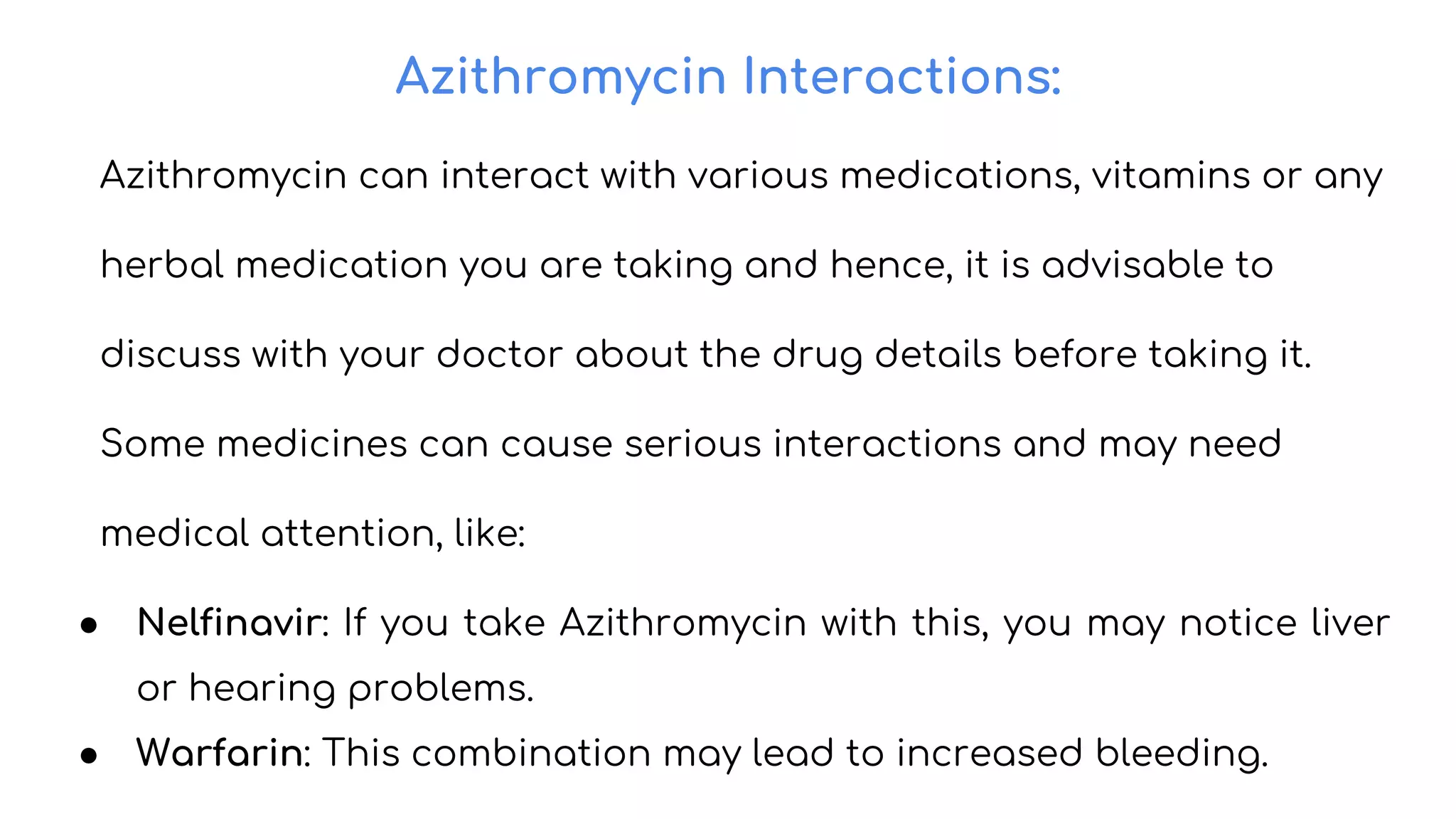 Azithromycin Tablet | iCliniq | PDF