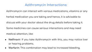 Azithromycin Tablet | iCliniq | PDF