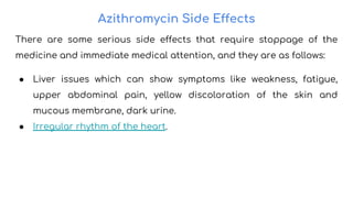 Azithromycin Tablet | iCliniq | PDF