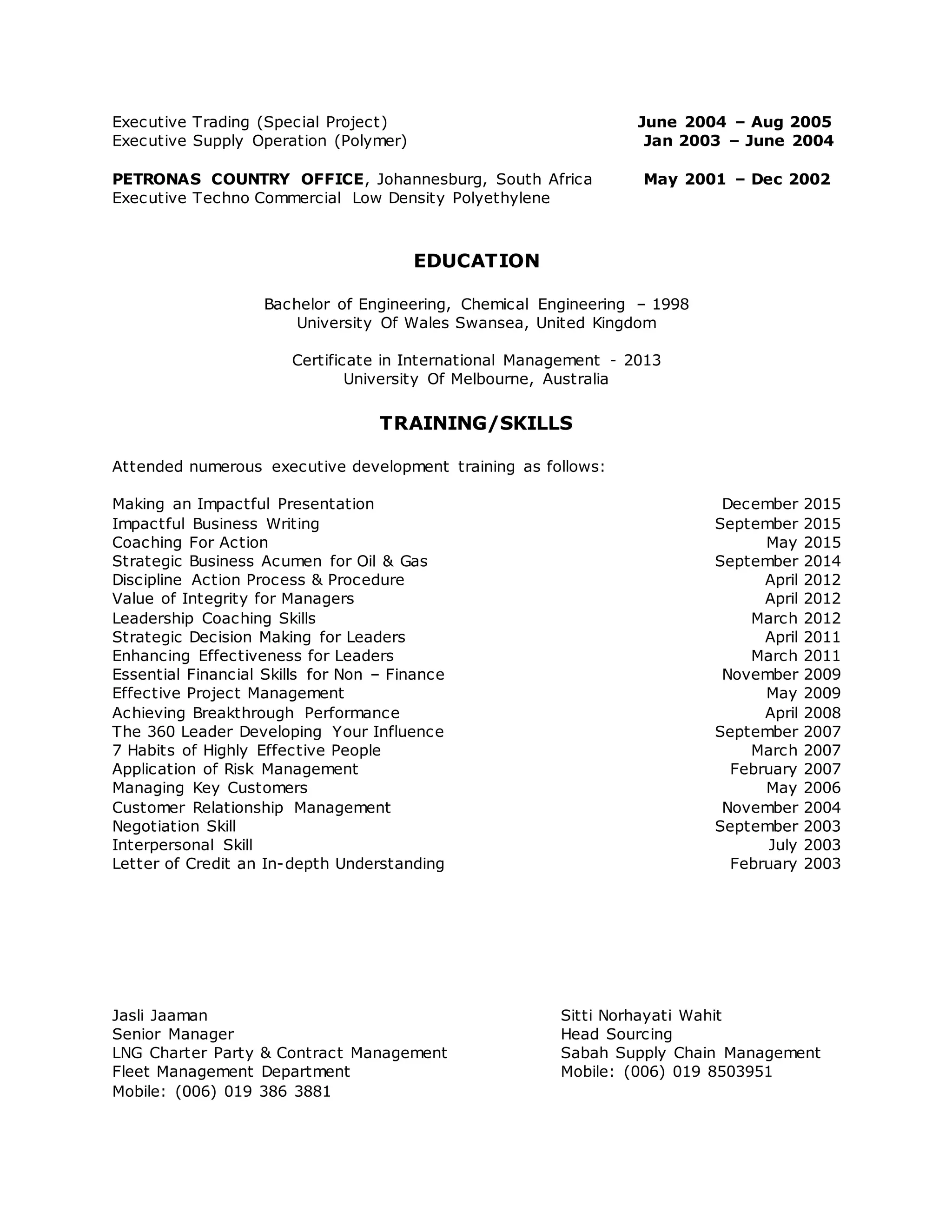 Azizul hassan bin gulam rasool (1) resume | DOCX