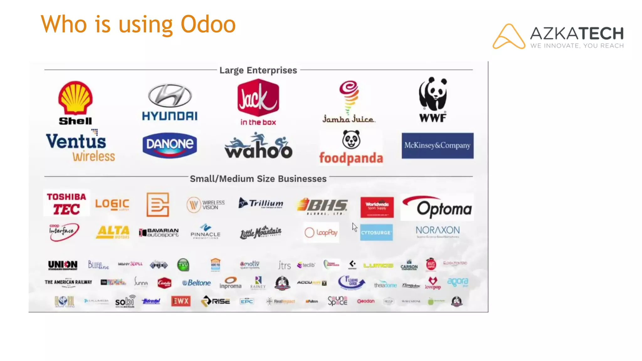 Azkatech odoo erp- email brochure | PPT