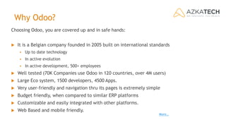 Azkatech odoo erp- email brochure | PPT