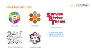 Azkatech odoo erp- email brochure | PPT