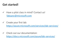 Azure Lab Services | PPT