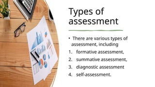 Assessment tool in Education and its types. | PPTX