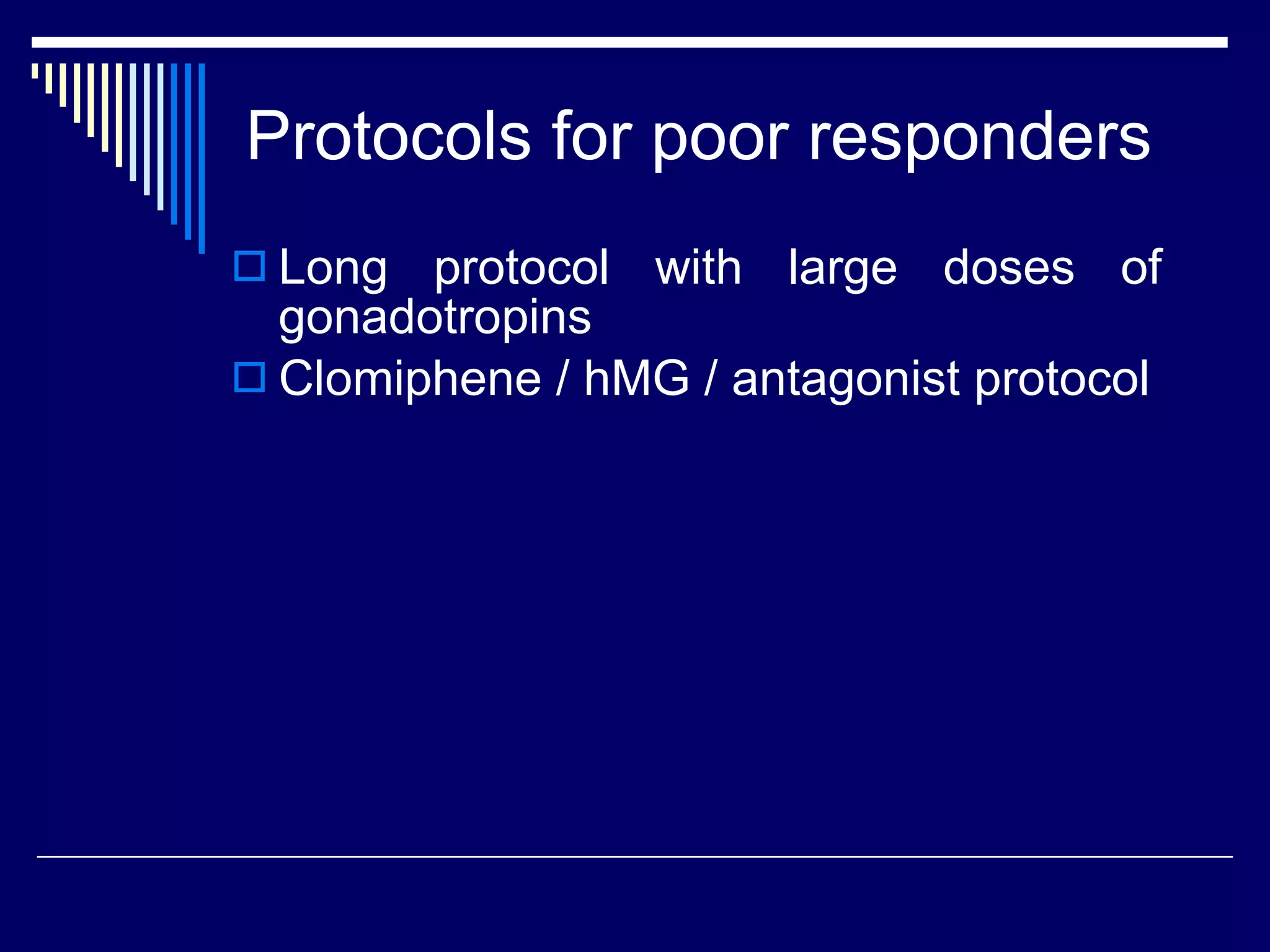 Ovarian Stimulation Protocols | PPT