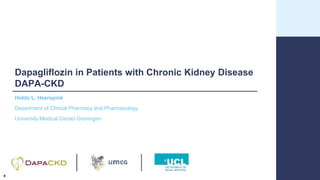 Role of Dapagliflozin in patients with CKD in ESC 2023 | PPTX