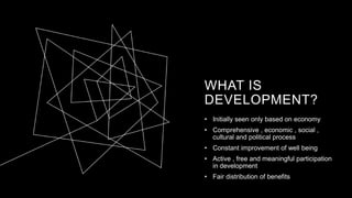 Right to development | PPTX