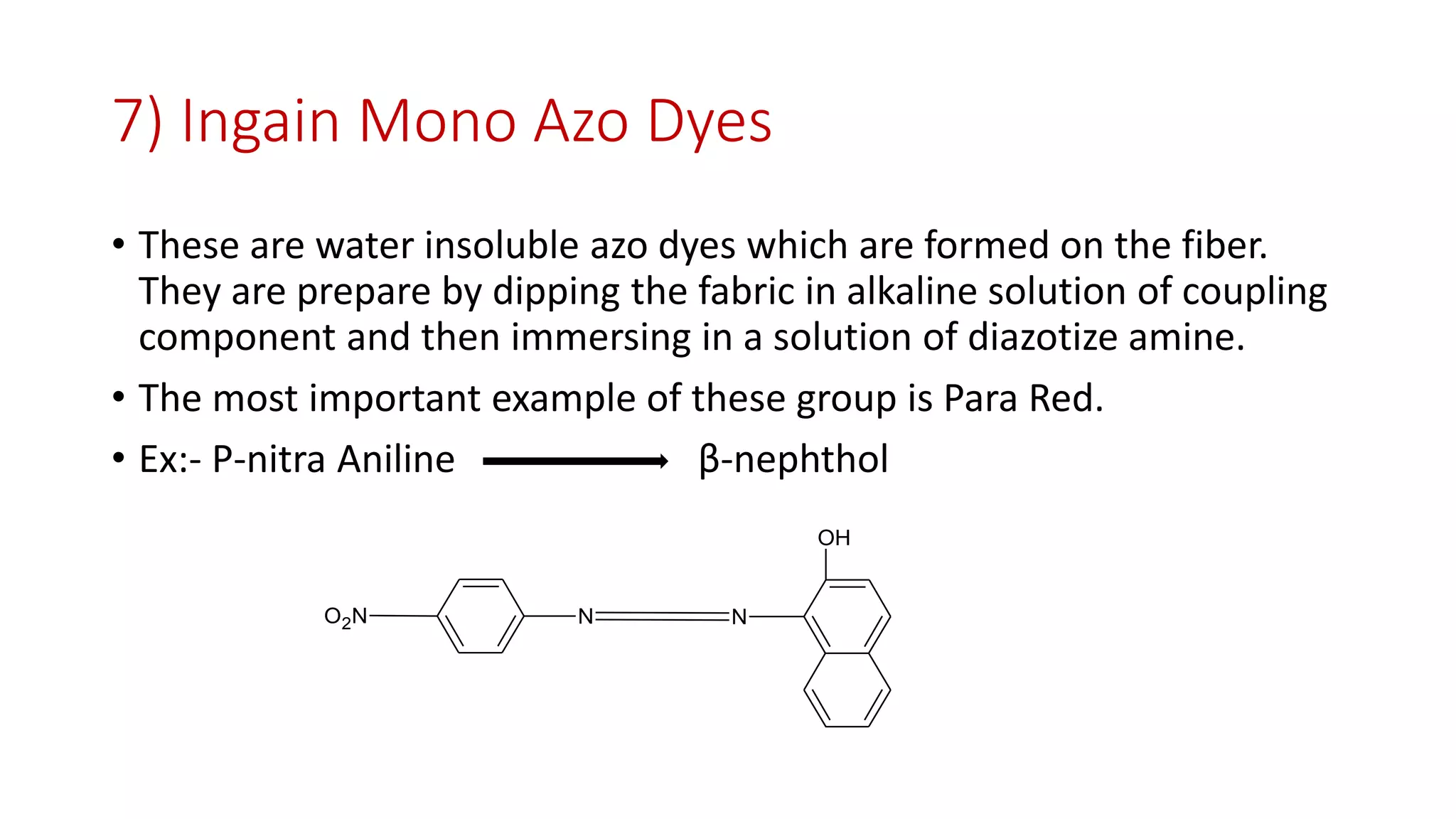 Azo dyes | PPTX