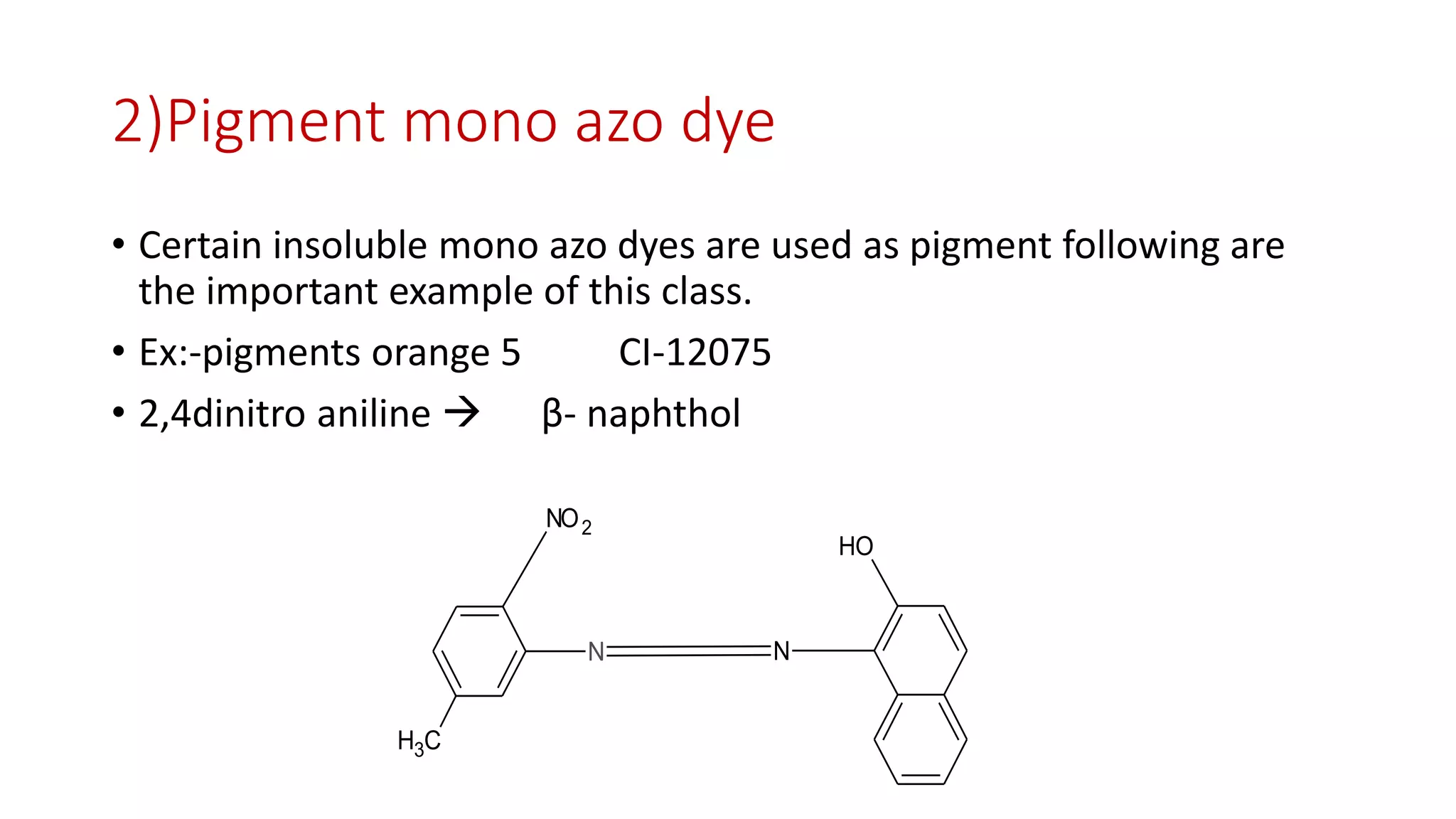 Azo dyes | PPTX