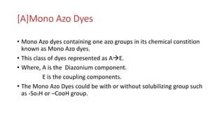 Azo dyes | PPTX