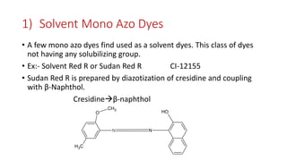 Azo dyes | PPTX