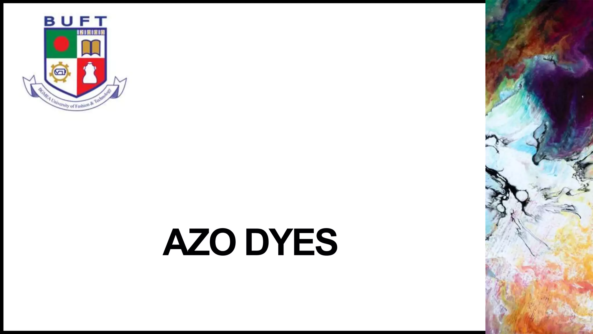 Azo dyes | PPTX