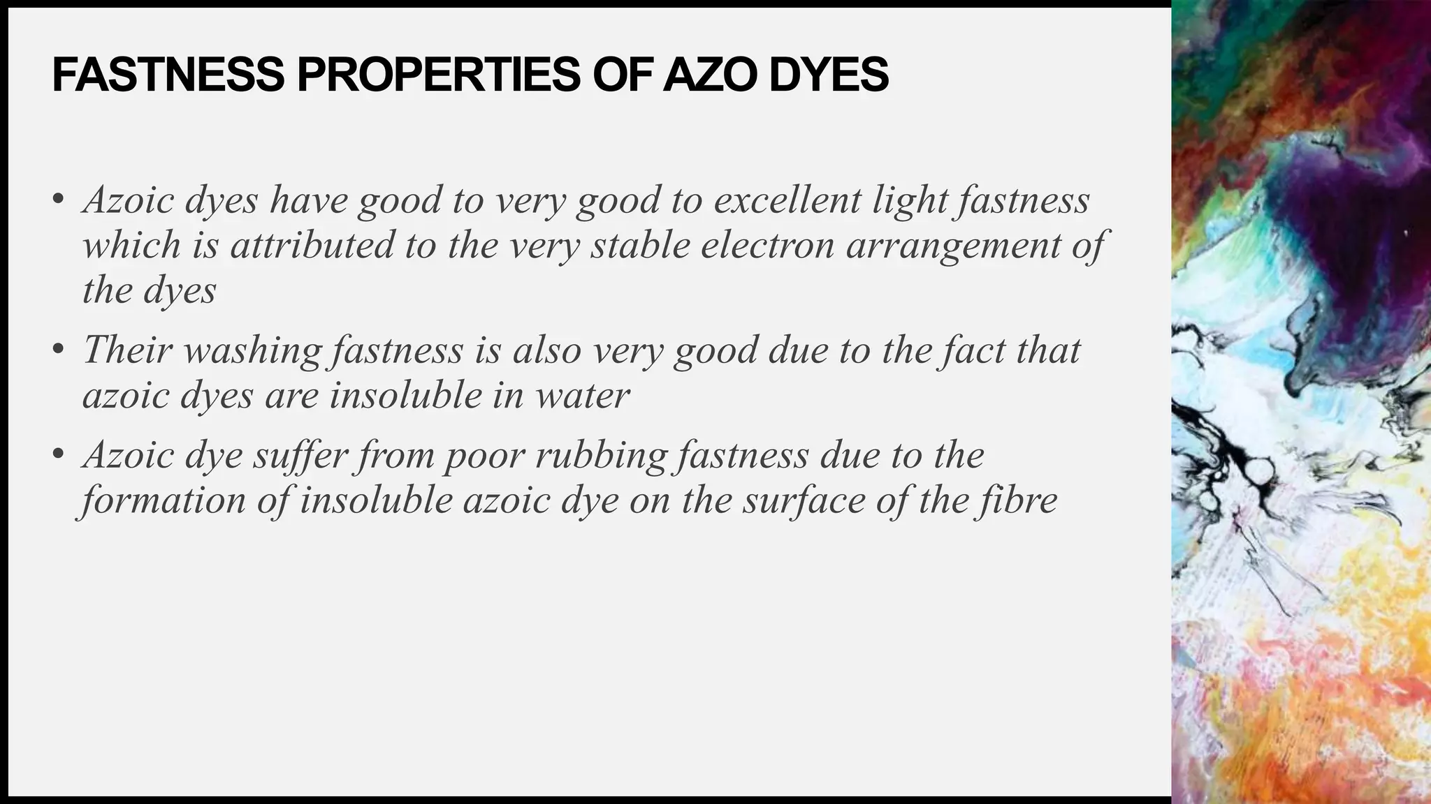 Azo dyes | PPTX