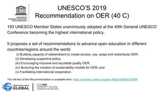 Arizona OER Summit: Connections to Sustain and Grow Open Education | PPT