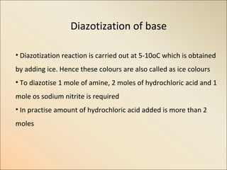 Azoic colours | PPT