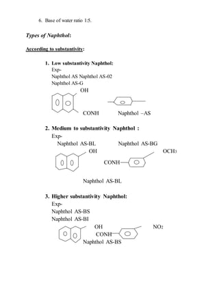 Azoic Dye (Full PDF) | DOCX