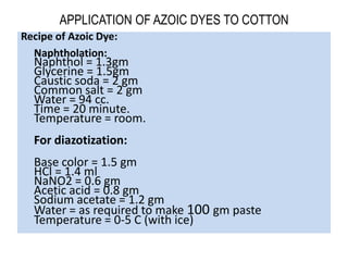 Azoic dyes (2) | PPTX