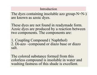 Azoicdyes ppt~1 | PDF