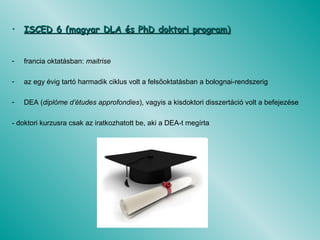 Az oktatás szerkezete Franciaországban | PPT