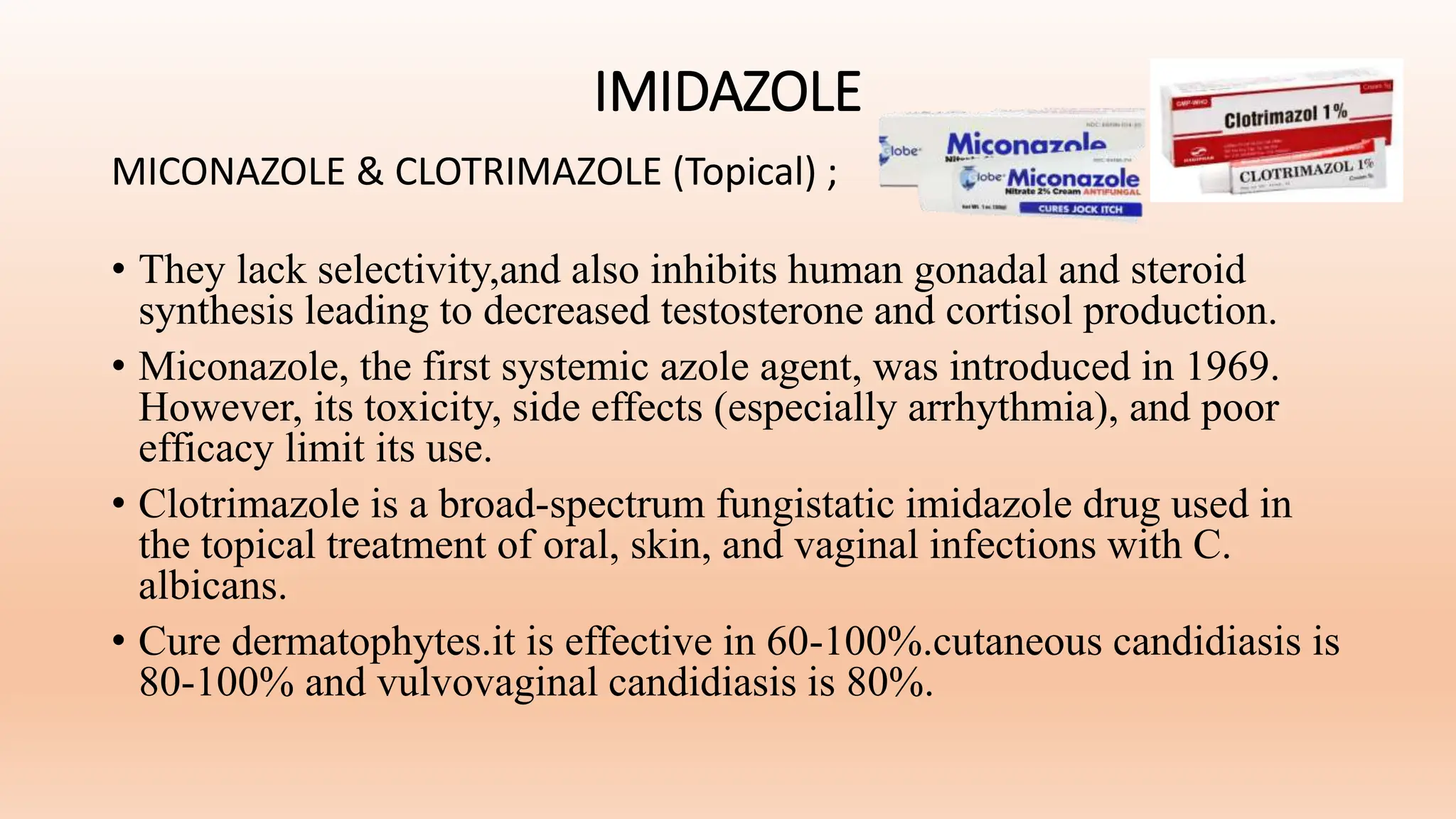 ANTIFUNGAL DRUGS - AZOLES. ppt . | PPTX