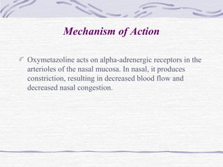 Azolin Nasal drops (Oxymetazoline) ppt | PPT | Ear, Nose and Throat ...