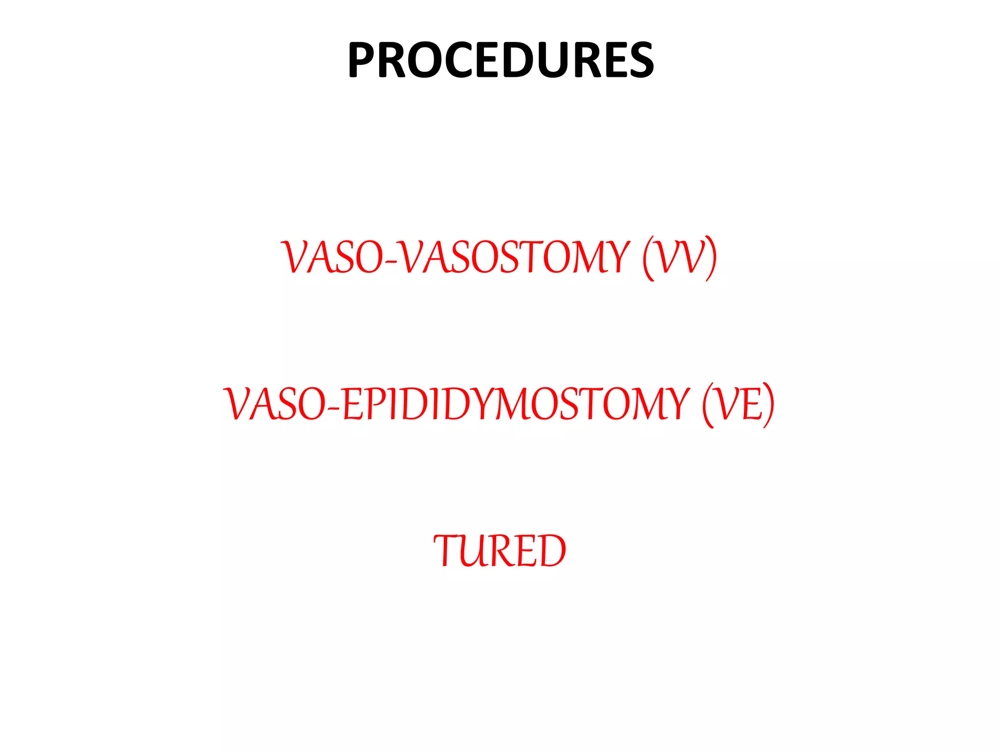 Azoospermia - Operative | PPTX