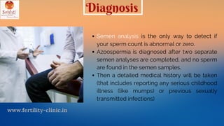 Azoospermia: Causes, Diagnosis and Treatment | PDF