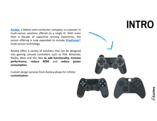 Azoteq Solutions for Gaming Controllers | PDF