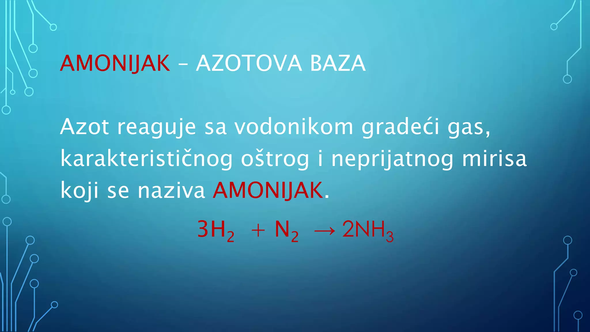 Azot i njegova jedinjenja | PPTX