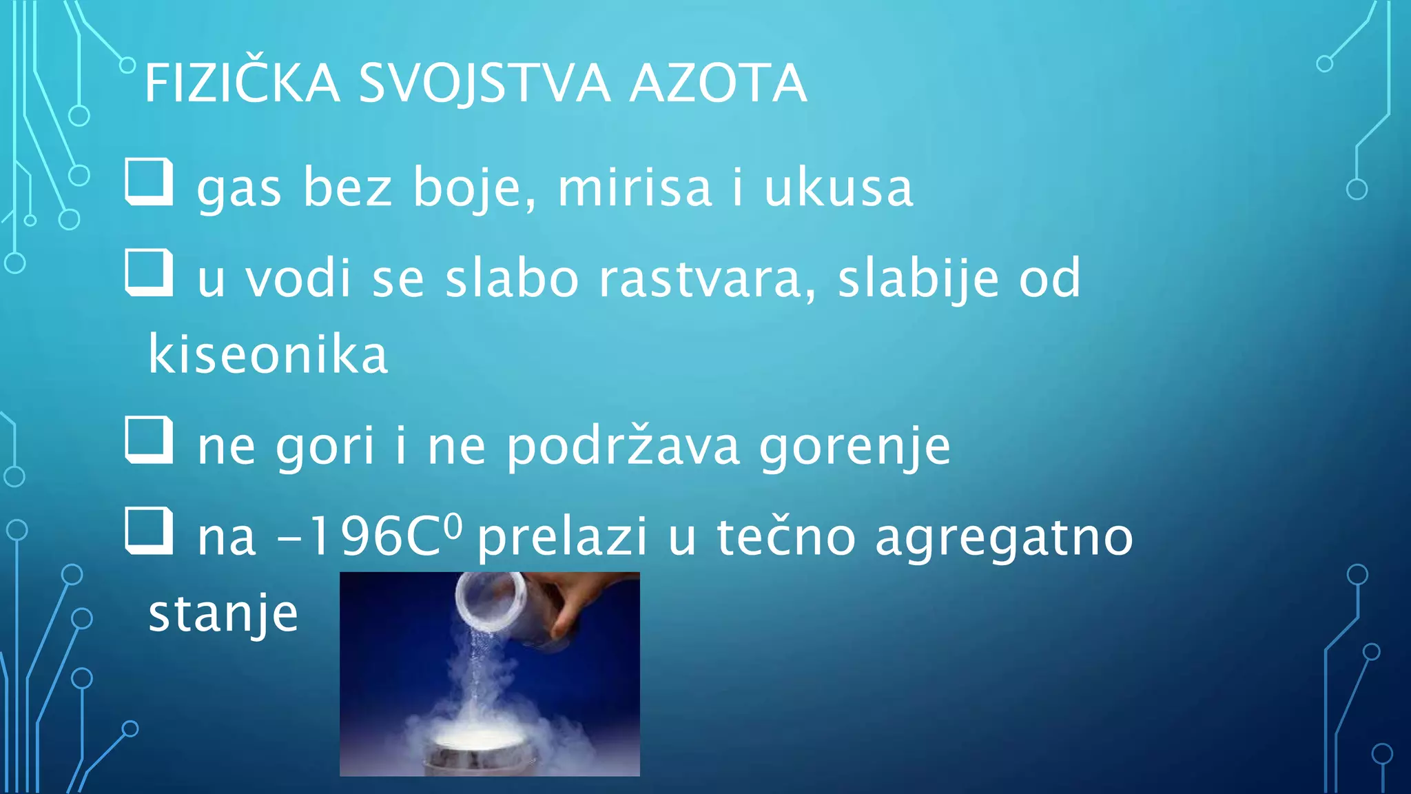 Azot i njegova jedinjenja | PPTX