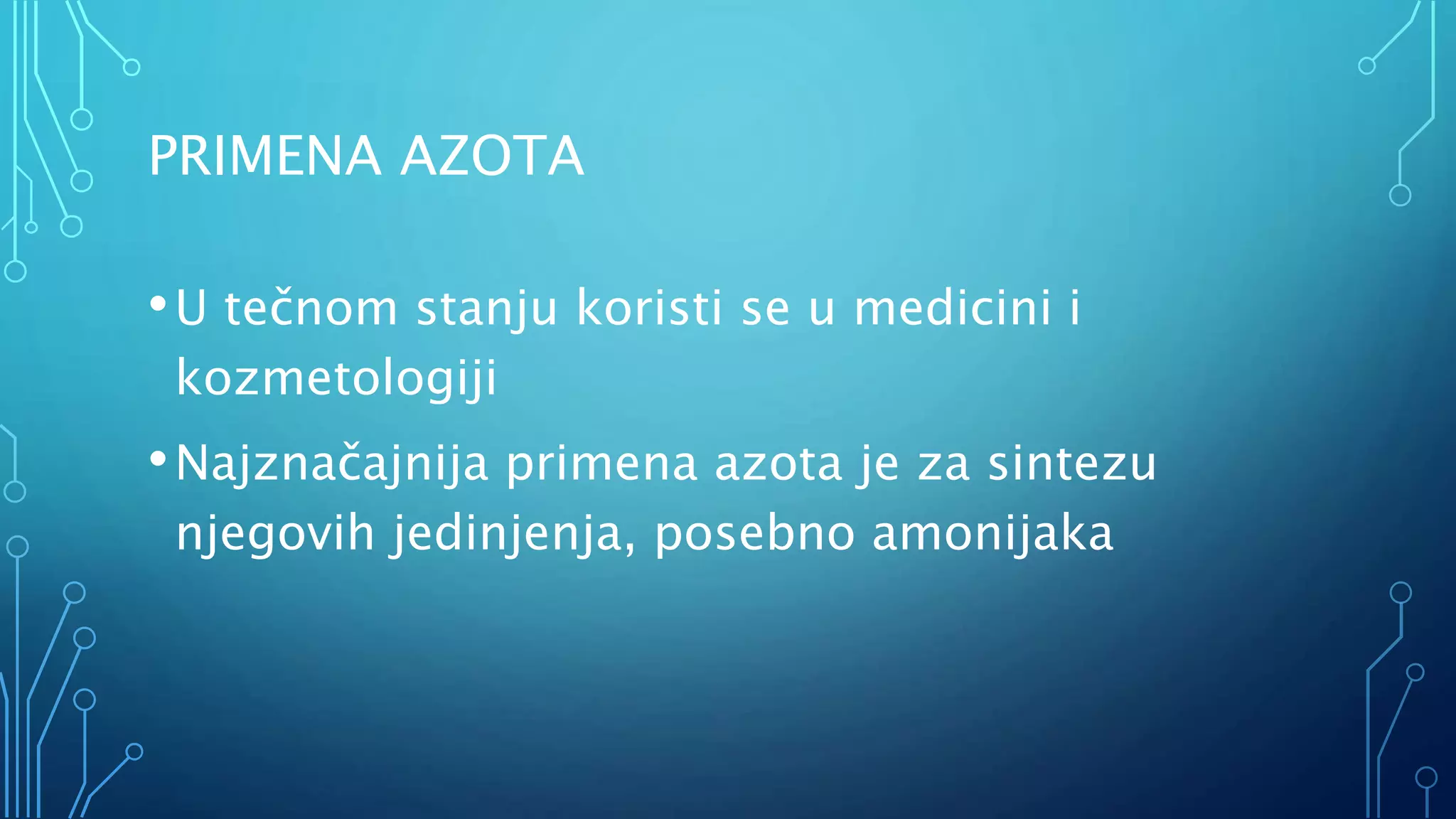 Azot i njegova jedinjenja | PPTX