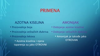 Azot i njegova jedinjenja | PPTX