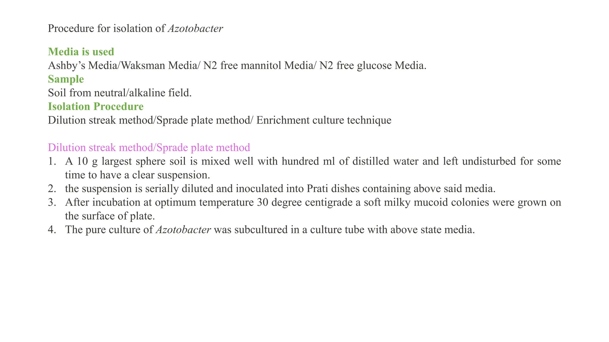 Azotobacter in microbiology field of study | PPTX