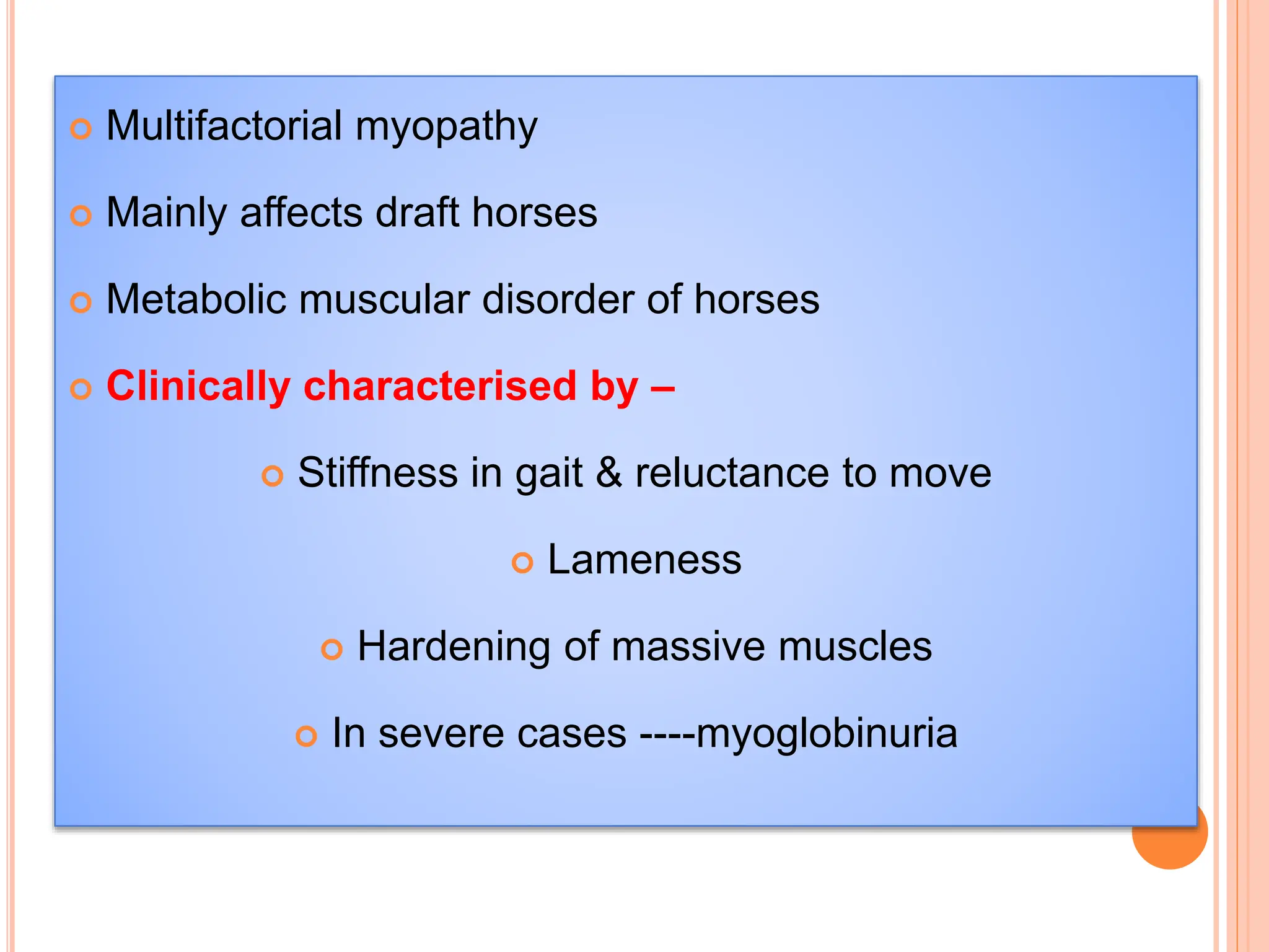 Equine AZOTURIA/ tying up/ rhabdomyolysis.pptx