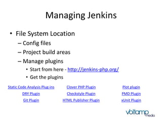 Azphp phpunit-jenkins | PPT