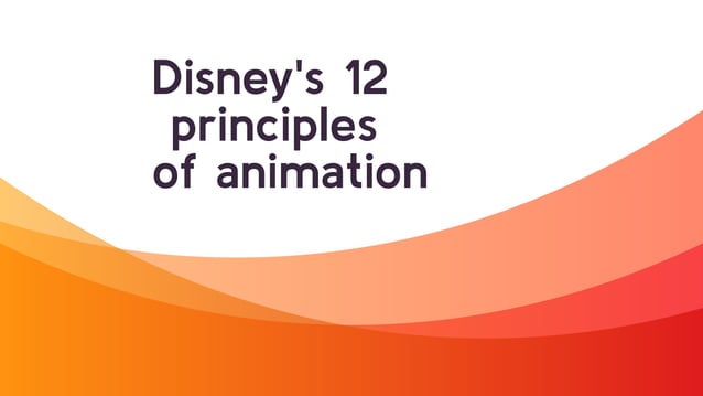 principle of animation | PPT