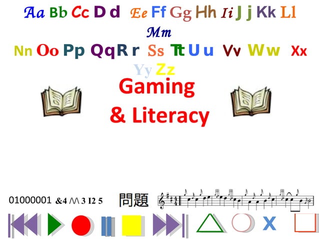 Gaming & Literacy | PPT